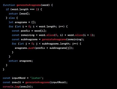 Sunil Kumar Mutaka On Linkedin Softwareengineering Problemsolving Anagrams Algorithmicthinking
