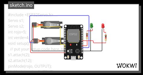 Proyecto 7 Copyservo Copy Wokwi Esp32 Stm32 Arduino Simulator