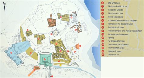 Temple Of The Obelisks In Byblos