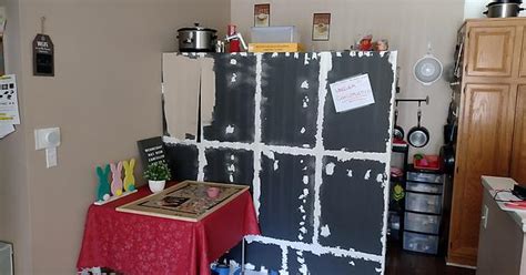 My Attempt At Creating A Partial Wall Partition From 3 Bookcases