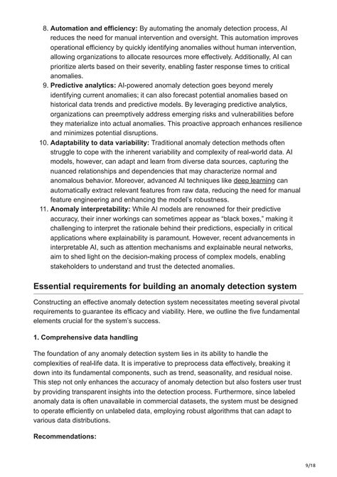 How To Build An Ai Based Anomaly Detection System For Fraud Preventionpdf