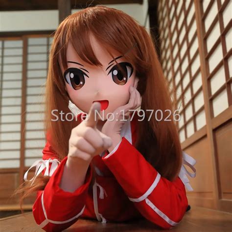 Buy N03handmade Kigurumi Mask Silicone Rubber Full Face Japanese Anime