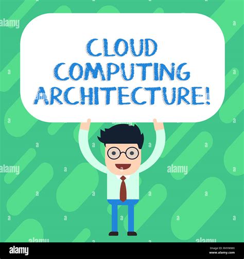 Handwriting Text Cloud Computing Architecture Concept Meaning
