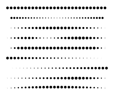 Premium Vector Dotted Lines Vector Illustration On White Background