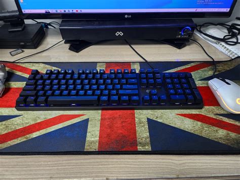 키보드마우스 패드빈티지 유니온잭 당근 중고거래
