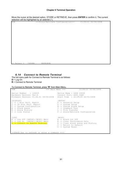 Chapter 6 Terminal Operat