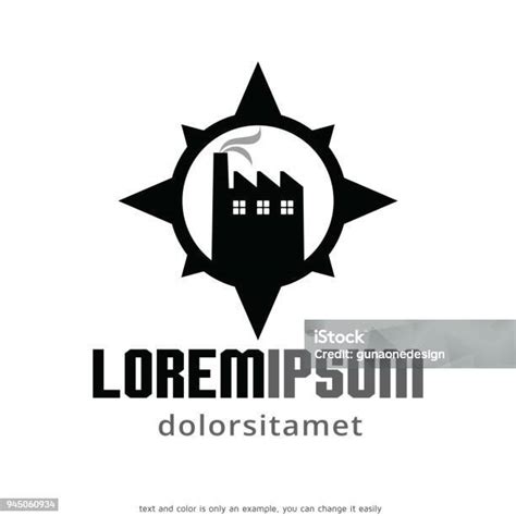 공장 템플릿 디자인 벡터 상징 디자인 개념 크리에이 티브 기호 아이콘 Lorem Ipsum에 대한 스톡 벡터 아트 및 기타 이미지 Lorem Ipsum 개념 개발