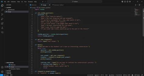 created a chatbot with codsoft arjuman khanum posted on the topic