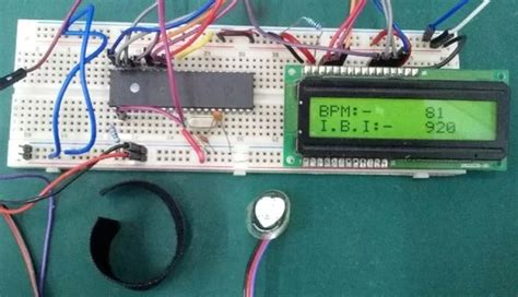Heart Beat Monitoring Using Pic Microcontroller And Pulse Sensor
