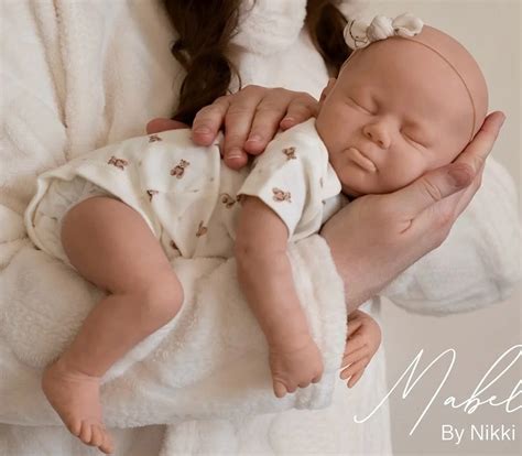 Mabel By Nikki Johnston Pre Order Blank Vinyl Reborn Doll Kit — City