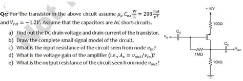 Solved Q Consider The Circuit To The Right Where Chegg Com