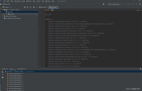 Goland创建gin项目goland新建项目 Csdn博客