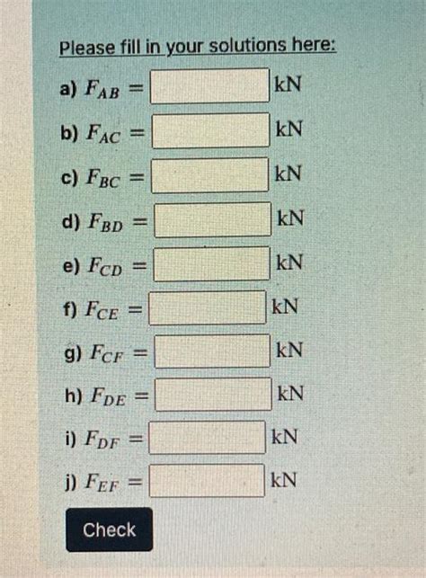Solved Week Question Use The Force Method To Determine Chegg