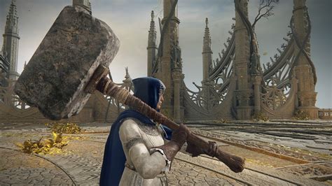 Elden Ring Weapon Showcase Brick Hammer Youtube
