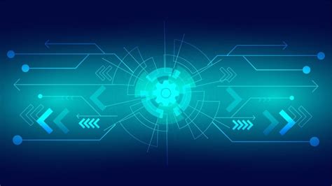 Premium Vector Circuit Technology Background With Abstract Futuristic Technology And Computer