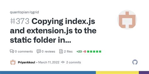 Copying Indexjs And Extensionjs To The Static Folder In Qgridqgrid