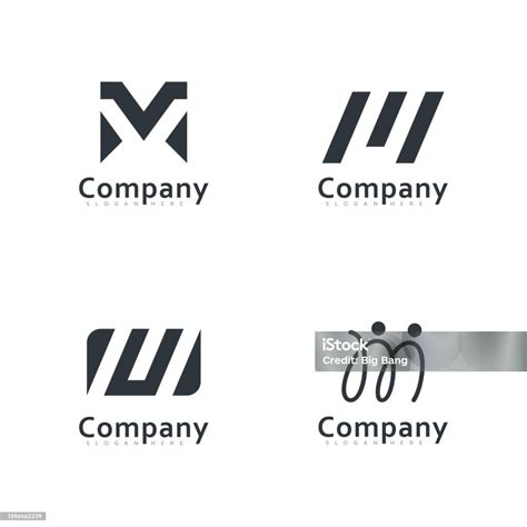 M 로고 벡터 디자인 크리에이티브 초기 로고 벡터 디자인 알파벳 M에 대한 스톡 벡터 아트 및 기타 이미지 알파벳 M 로고 알파벳 Istock