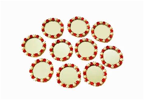 Multicolor Mirror With Stone Patches At Rs 26500 Stone Patches Id
