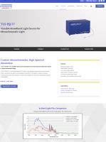 Energetiq TLS EQ Tunable Broadband Light Source Coherent Scientific