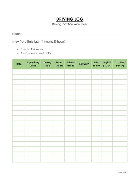 20 Free Drivers Daily Log Book Templates