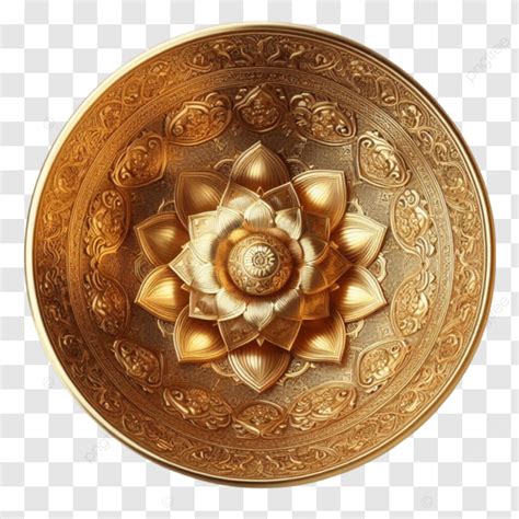 투명 배경에 3d 금박을 입힌 장엄한 금 만다라 3d 금박을 입힌 웅장함 금 만다라 투명한 배경에 만다라 투명 Png 일러스트 및 이미지 에 대한 무료 다운로드
