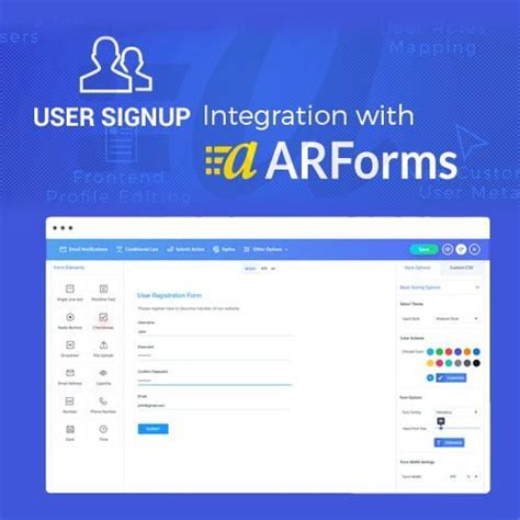 Arforms Wordpress Form Builder Plugin 2025 Themevip Source Code Mẫu