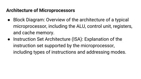 Introduction To Microprocessors Pptx
