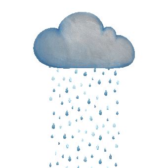 Más De 300 Stickers Y  Animados De Lluvia Color Y Lluvia Gratis