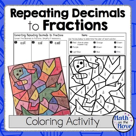 Repeating Decimals To Fractions Worksheet Pro Worksheet