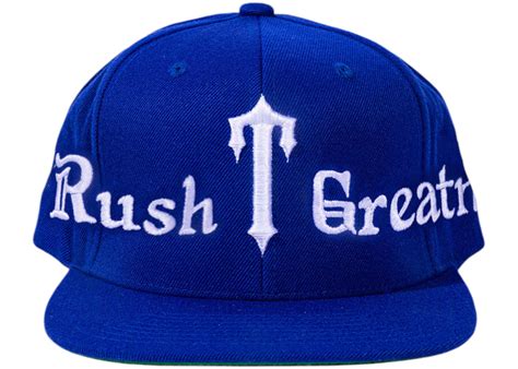 Trapstar X Central Cee Crg Hat Blue Mens Fw24 Gb