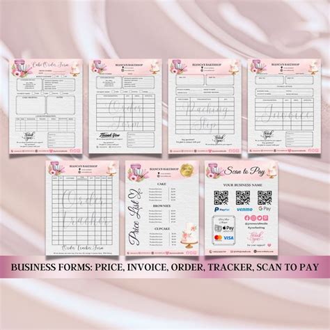 Editable Modern Business Form Templates Order Tracker Form Printable