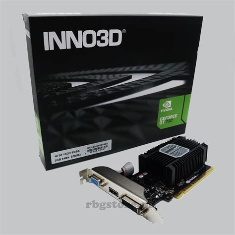 INNO3D NVIDIA GEFORCE GT 730 2GB 64 Bit DDR3 » RBG Computers,Cellshop ...