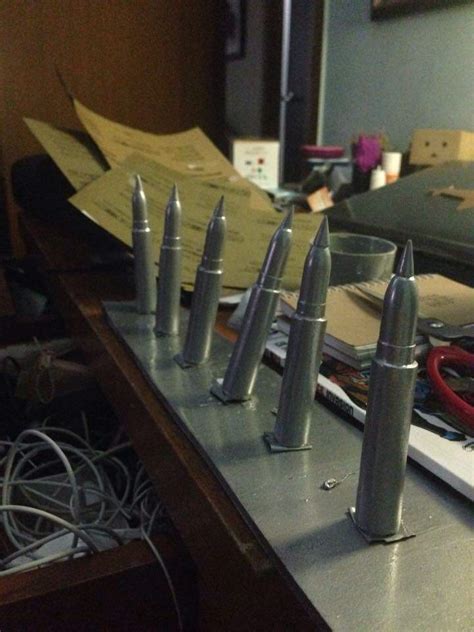 Sharpie Bullet Tutorial RWBY Ruby S Bullets Cosplay Amino