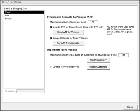 Inventory Synchronization