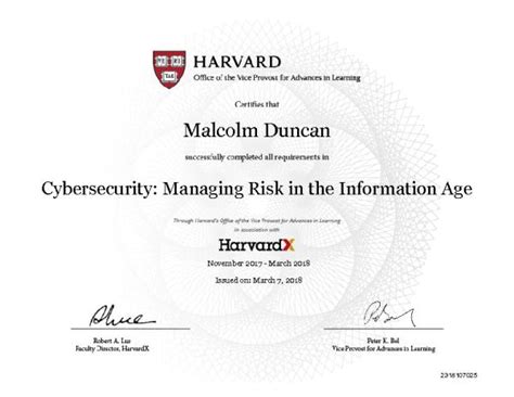 Malcolm D On Linkedin Very Proud To Have Received My Harvard