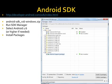 ppt android sdk powerpoint presentation free download id 3075169