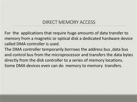 Memory Interfacing Of With DMA PPT Memory Interfacing Of With DMA PPT