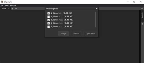 Show Popup With Options Upon Opening Multiple Files · Issue 1683