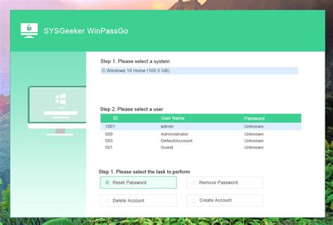 Free Tools To Create Windows Password Reset Usb