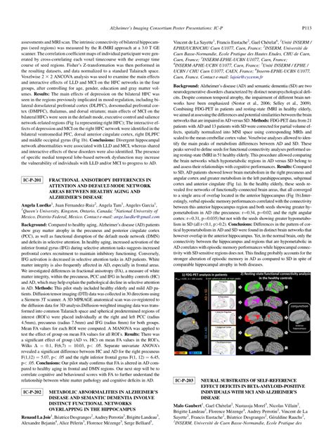 Pdf Neural Substrates Of Self Reference Effect Deficits In Beta Amyloid Positive Individuals