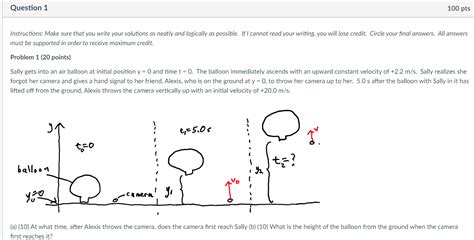 Solved Question 1 100 Pts Instructions Make Sure That You