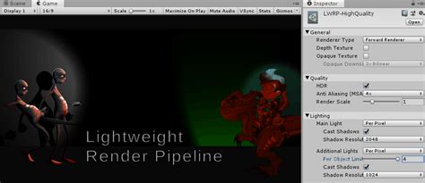Blog Unity Lightweight Render Pipeline Support