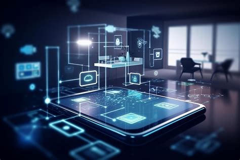 Modern Smart Phone Management System Using Augmented Reality Smart Building The Smart Home