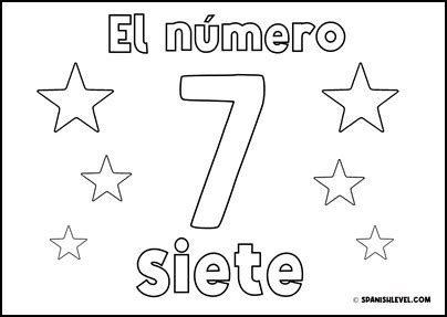 Seven Number 7 Coloring Page Free Number Coloring Pages For Download