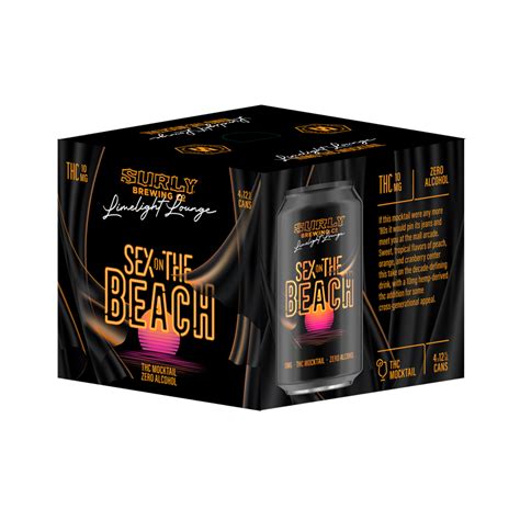 Sex On The Beach 10mg Thc Mocktail 4 Pack