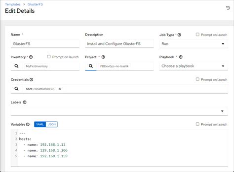 Awx Adding Variables To Ansible Playbooks Freshbrewed
