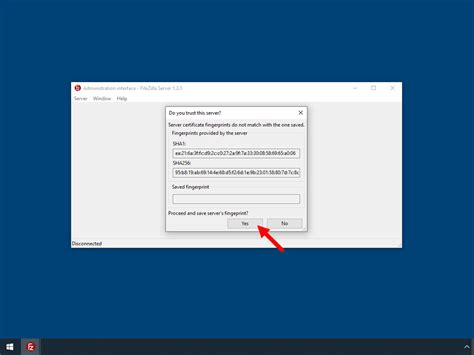 how to set up a local ftp server in windows with filezilla server