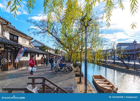View Of Kurashiki Bikan Historical Quarter Okayama Japan Editorial