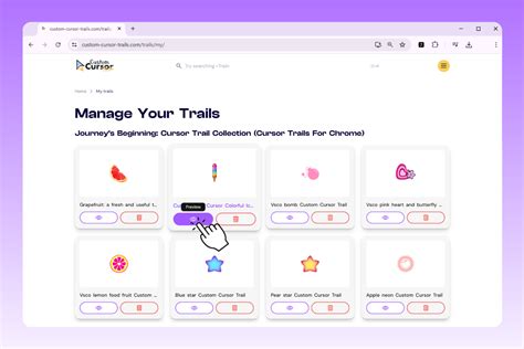 Hover Your Cursor Over The Trail You Want To Modify