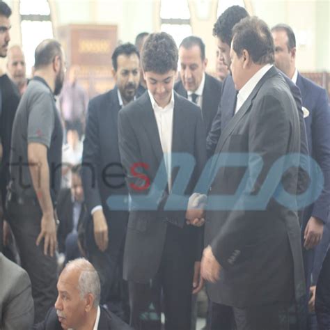 لحظة تشييع جثمان الراحل أحمد محمد شقيق أبو العنين